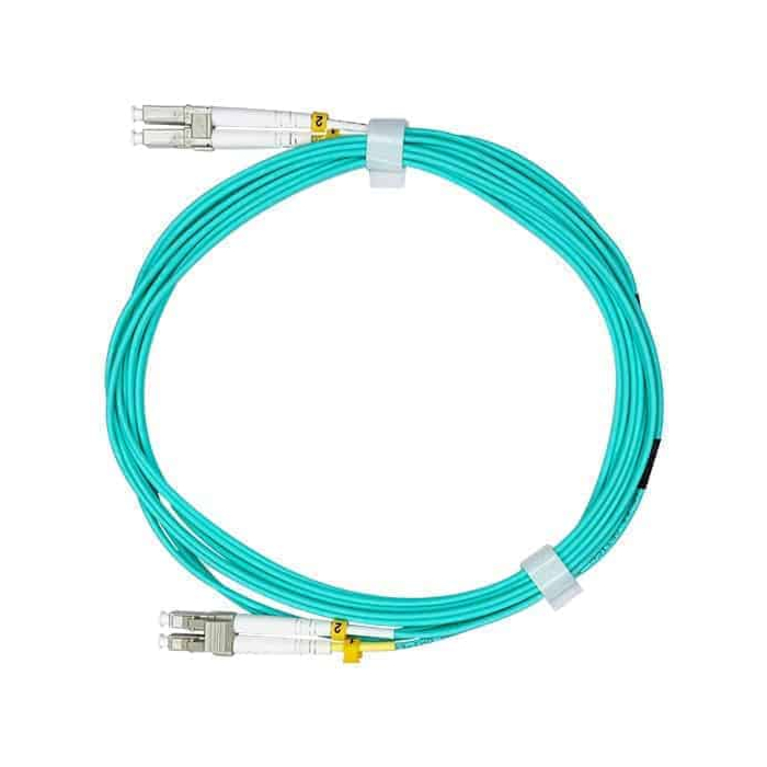 OM3 50/125 LC to LC Duplex Multimode Fiber Optic Patch Cable